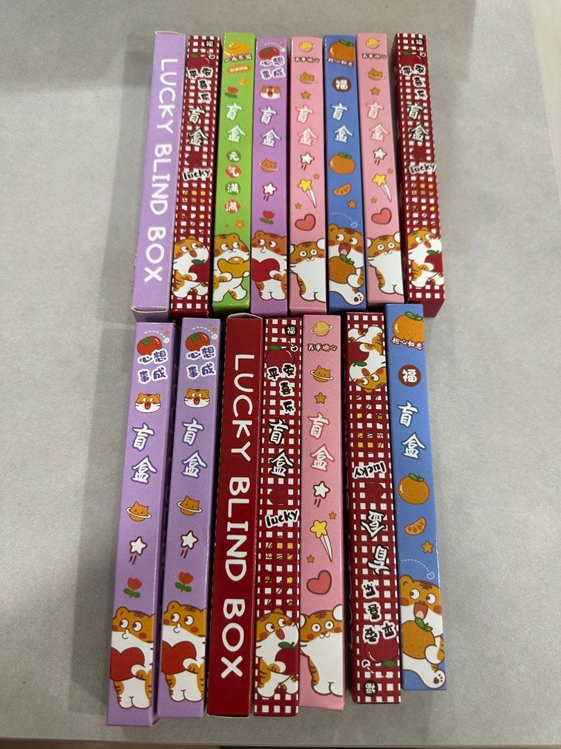 $1 each blind box pen : black ink, Hobbies & Toys, Stationery & Craft ...