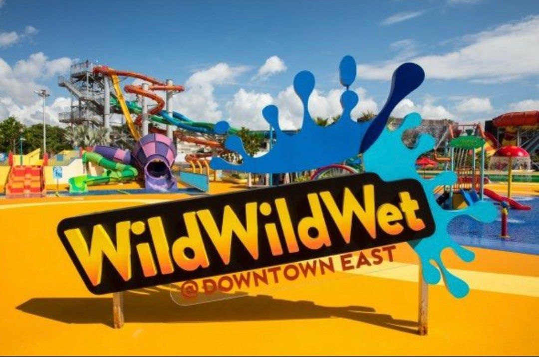 (1st Come 1st Serve!) (2 days passes) 4 x Wild Wild Wet (Adult & Child ...