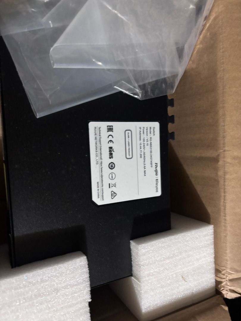 24 Port PoE Switch: RG-NBS3100-24GT4SFP-V2 Gigabit Layer 2 Cloud ...