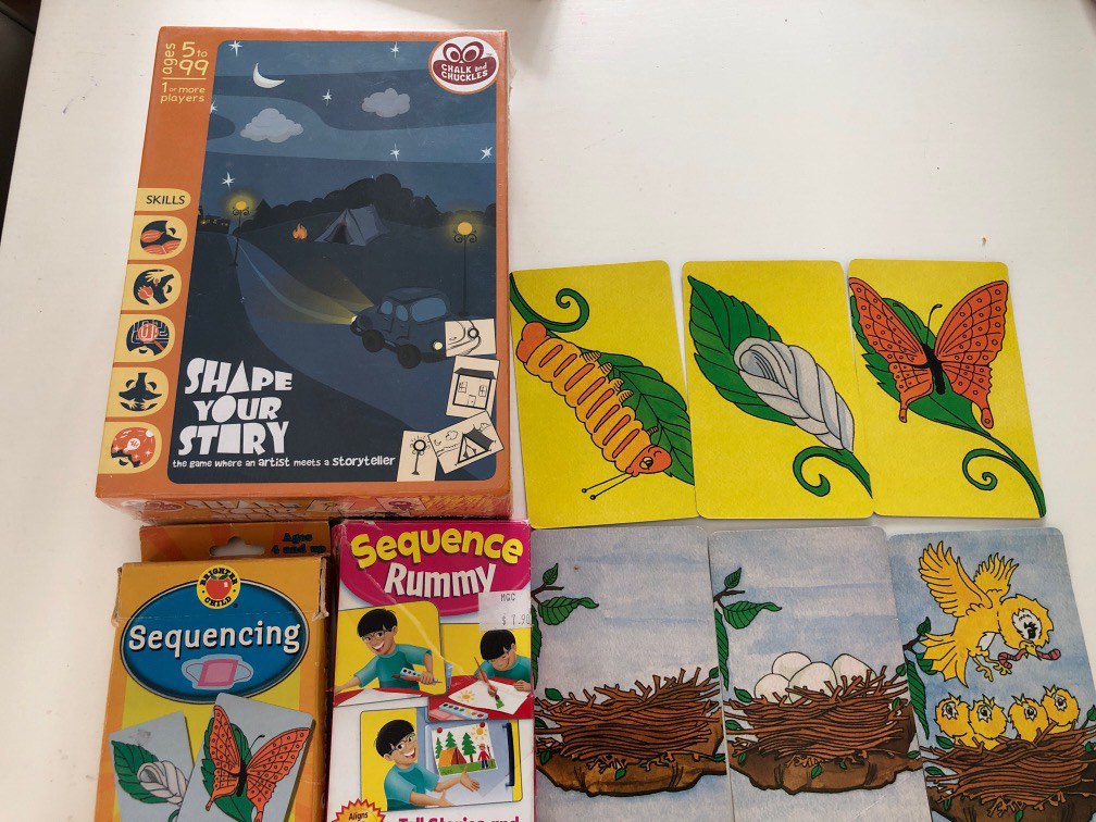 2 sets Sequencing cards and storytelling good for speech building ...