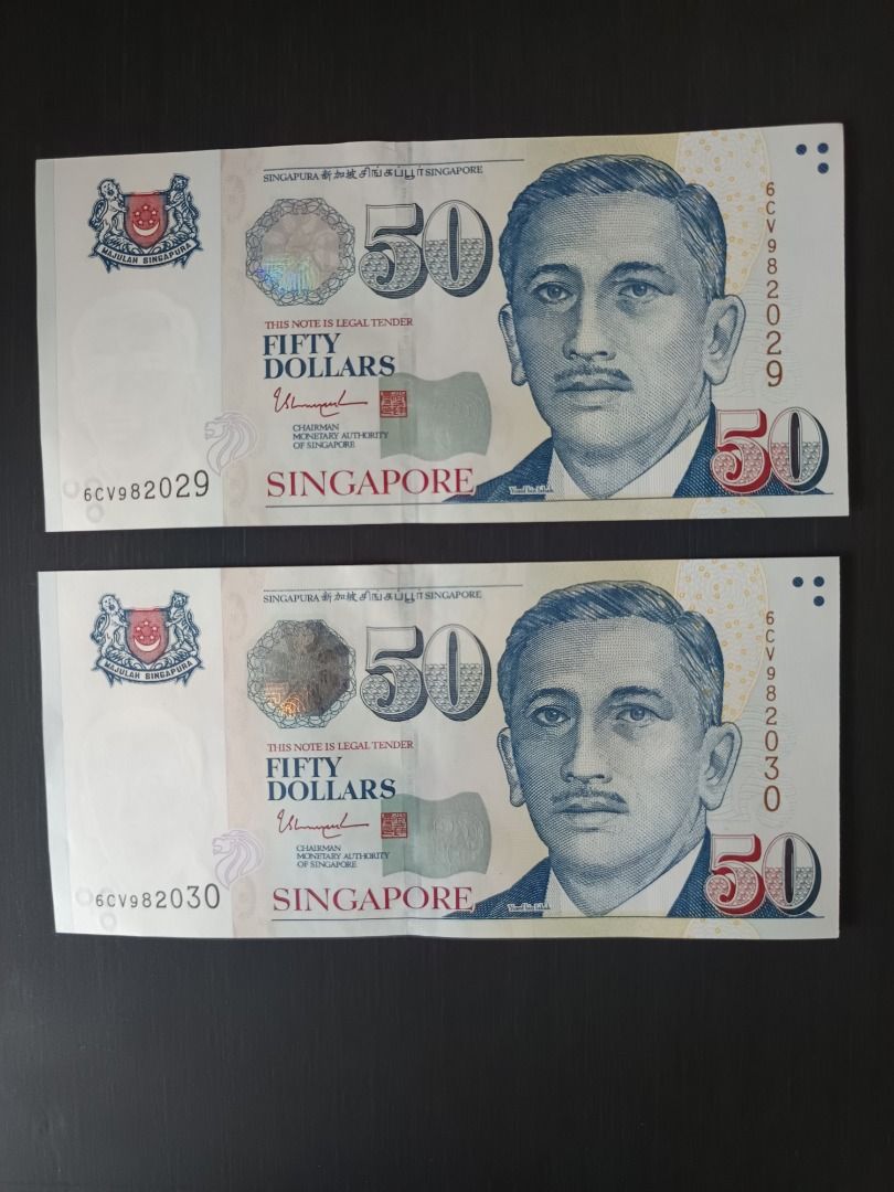 50 SGD (running numbers), Hobbies & Toys, Memorabilia & Collectibles ...