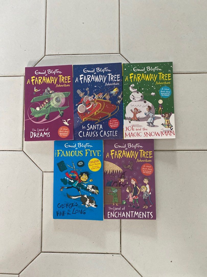 5 X ( bundle of 5) (V new) Enid Blyton - Faraway Tree & Famous Five ...
