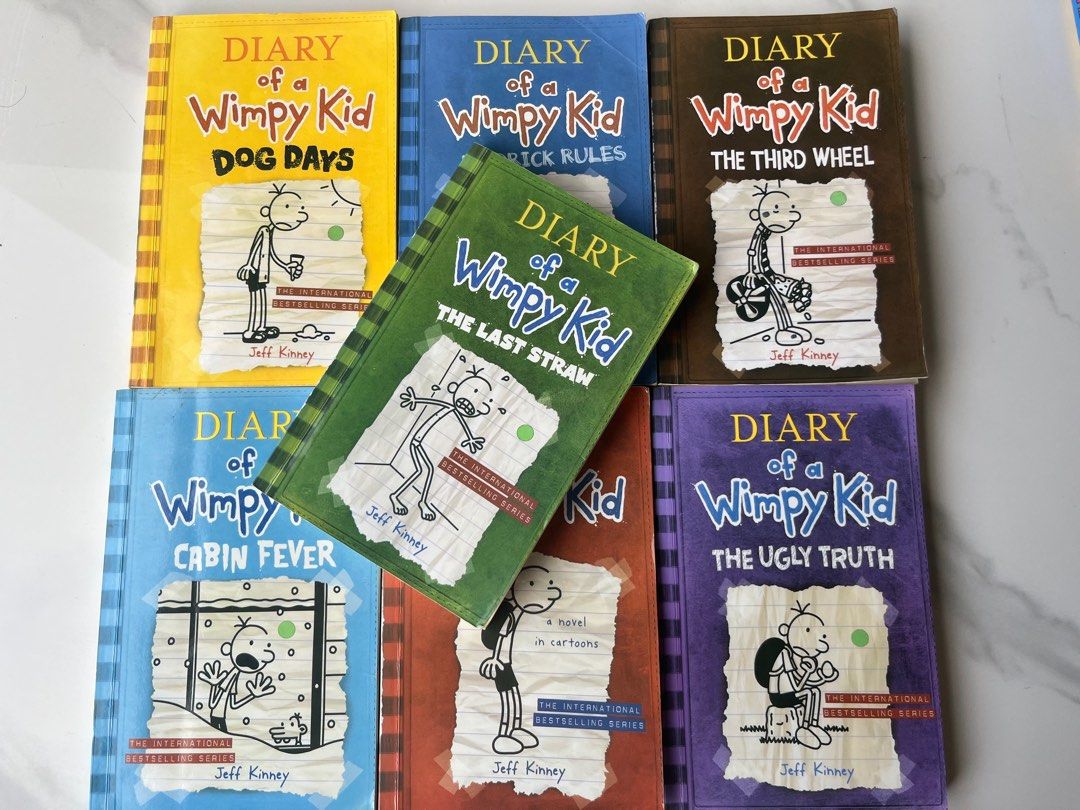 7 titles - Diary Of A Wimpy Kid, Hobbies & Toys, Books & Magazines ...