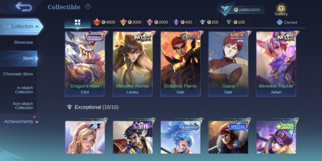 85 Skins Epic Rank! 🔸 Epic Shop: Valir 🔸 Naruto Shippuden: Vale 🔸 ...