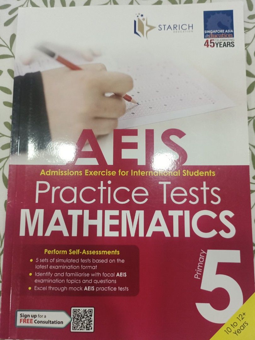 AEIS Practice Tests Mathematics Primary 5, Hobbies & Toys, Books ...
