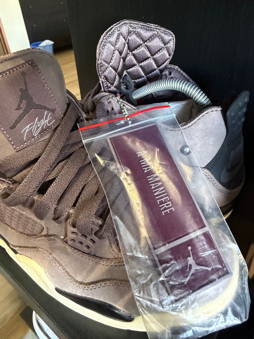 Air Jordan 4 Retro x A Ma Maniére, Women's Fashion, Footwear, Sneakers ...