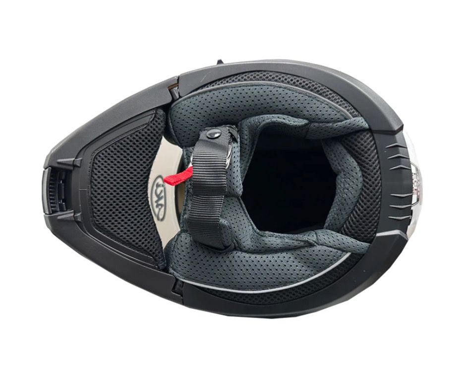 AKI AK-16 Mojura Solid Helmet with FREE parani M10 Intercom and box ...