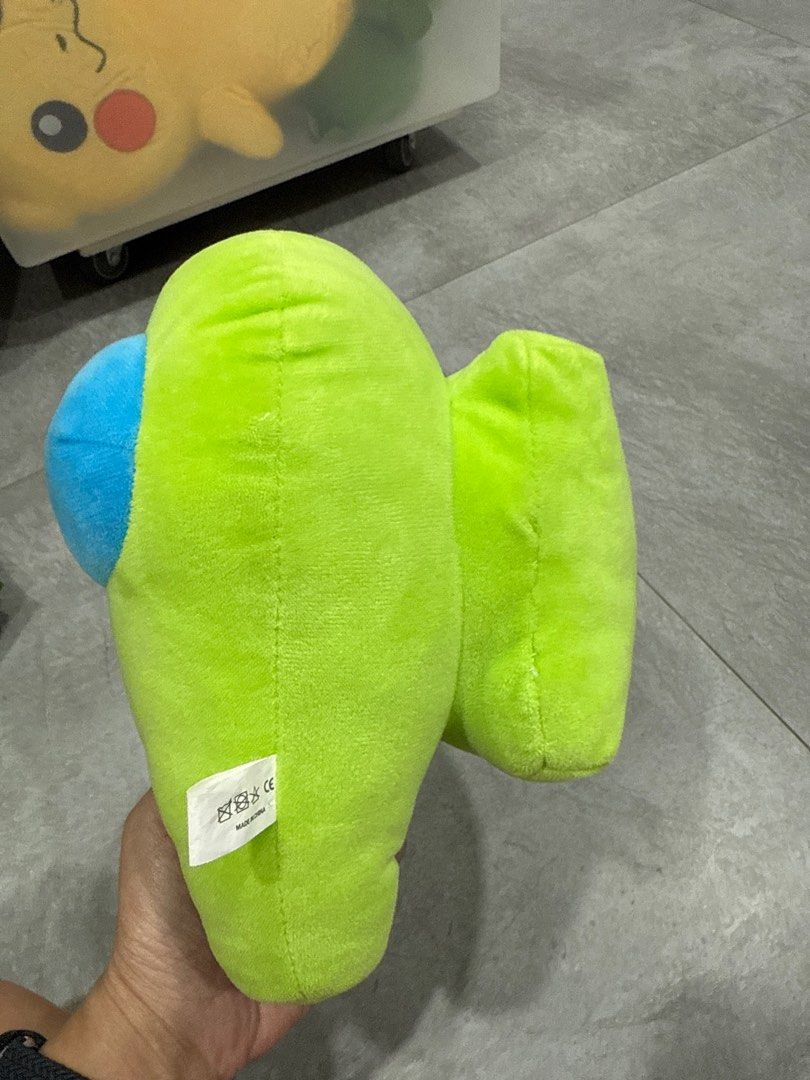 Among Us Green Plushie, Hobbies & Toys, Toys & Games on Carousell