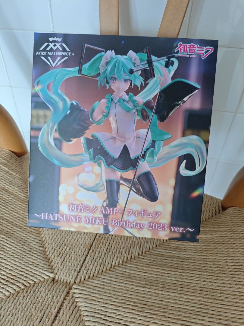 Amp+ birthday 2023 version Hatsune miku figure / figurine ( one stock ...