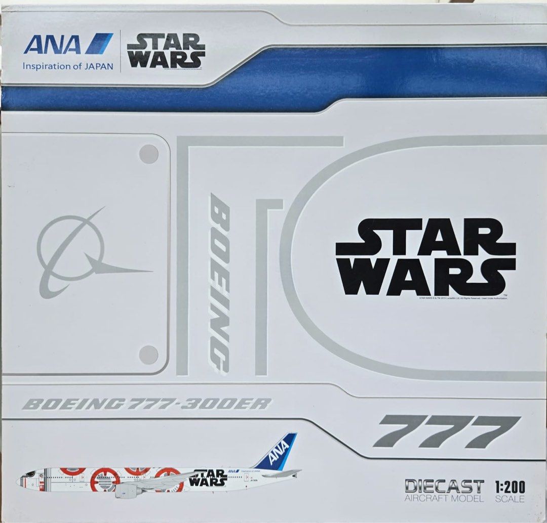 ANA (Star Wars Livery) Boeing 777-300ER, Hobbies & Toys, Memorabilia ...