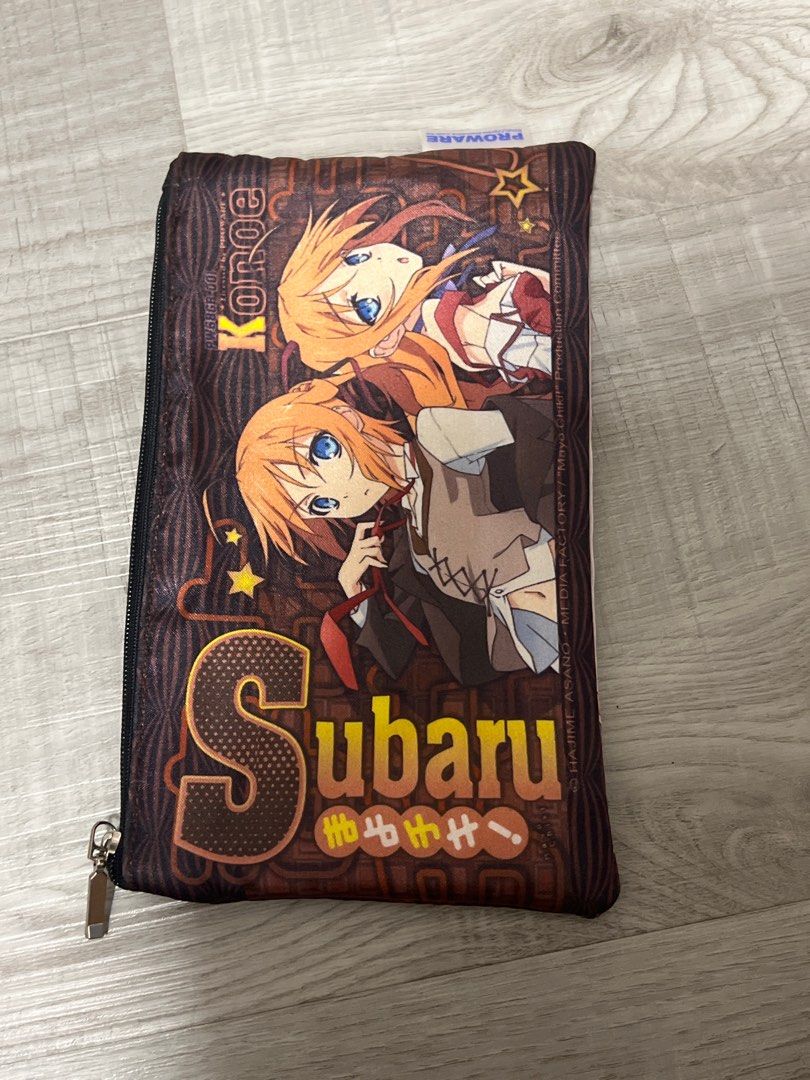 Anime Pencil Case Pouch - Subaru, Hobbies & Toys, Stationery & Craft ...