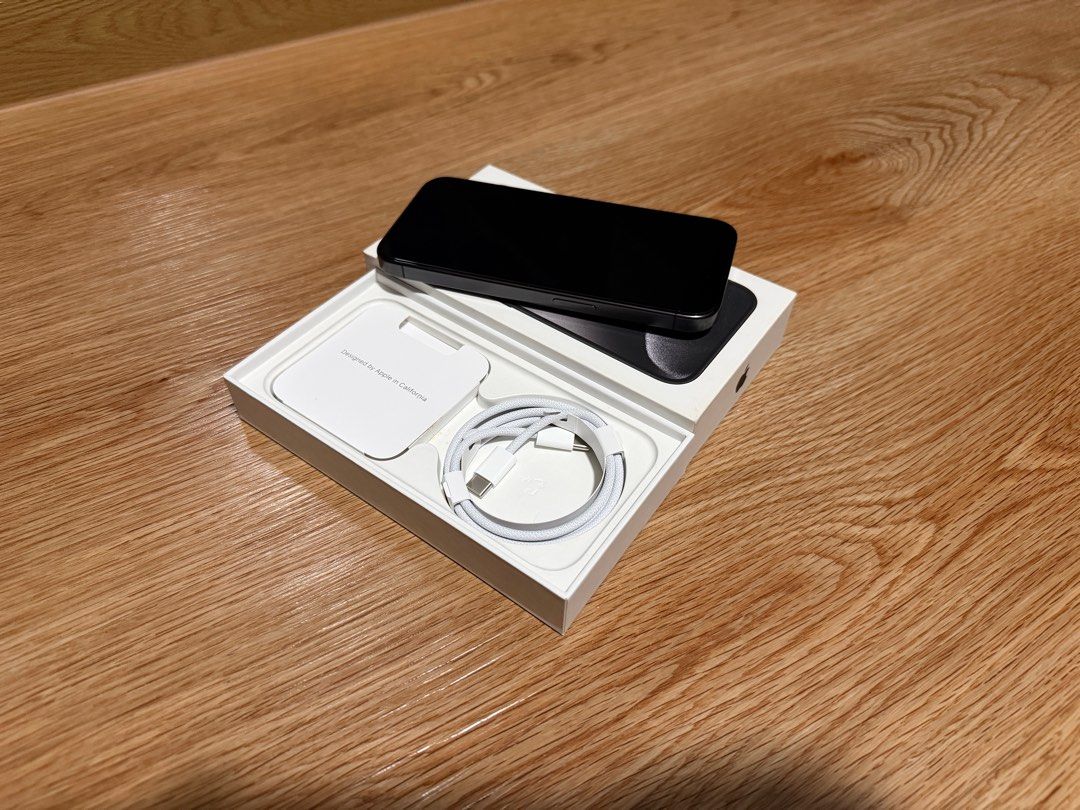 iPhone 15 pro Black 128GB, Mobile Phones & Gadgets, Mobile Phones ...