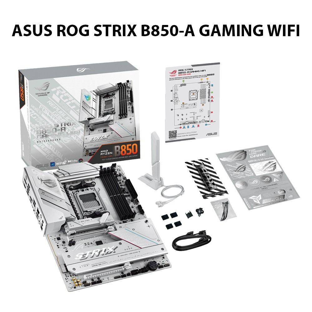 ASUS ROG STRIX B850-A GAMING WIFI MOTHERBOARD AMD Socket AM5 for AMD ...