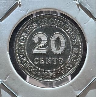 低过卖银价 selling at below silver price.. SS Malaya 20 cents silver coin ...