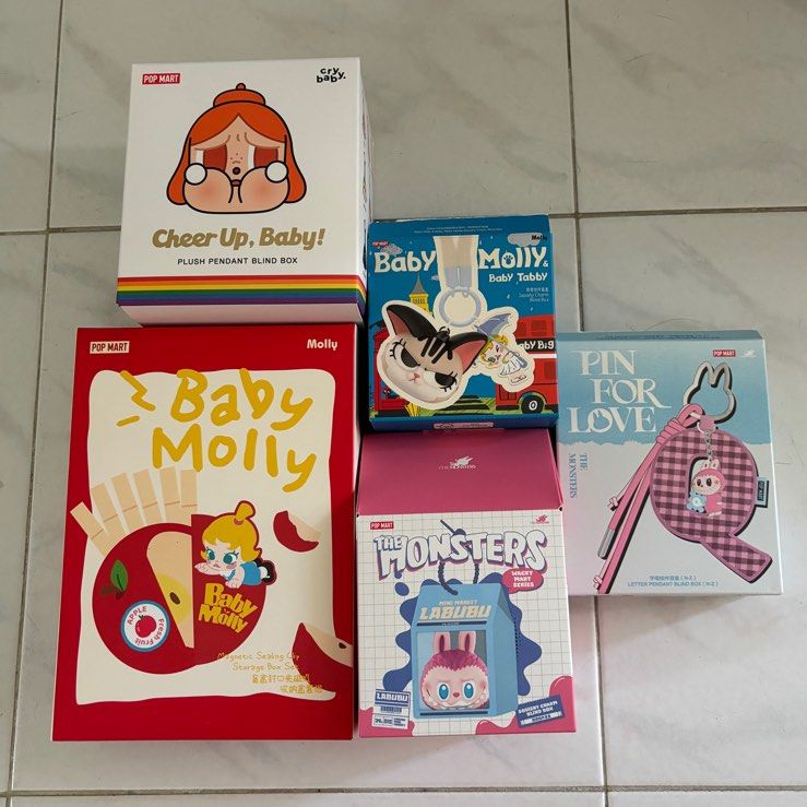 baby molly | labubu | crybaby, Hobbies & Toys, Toys & Games on Carousell