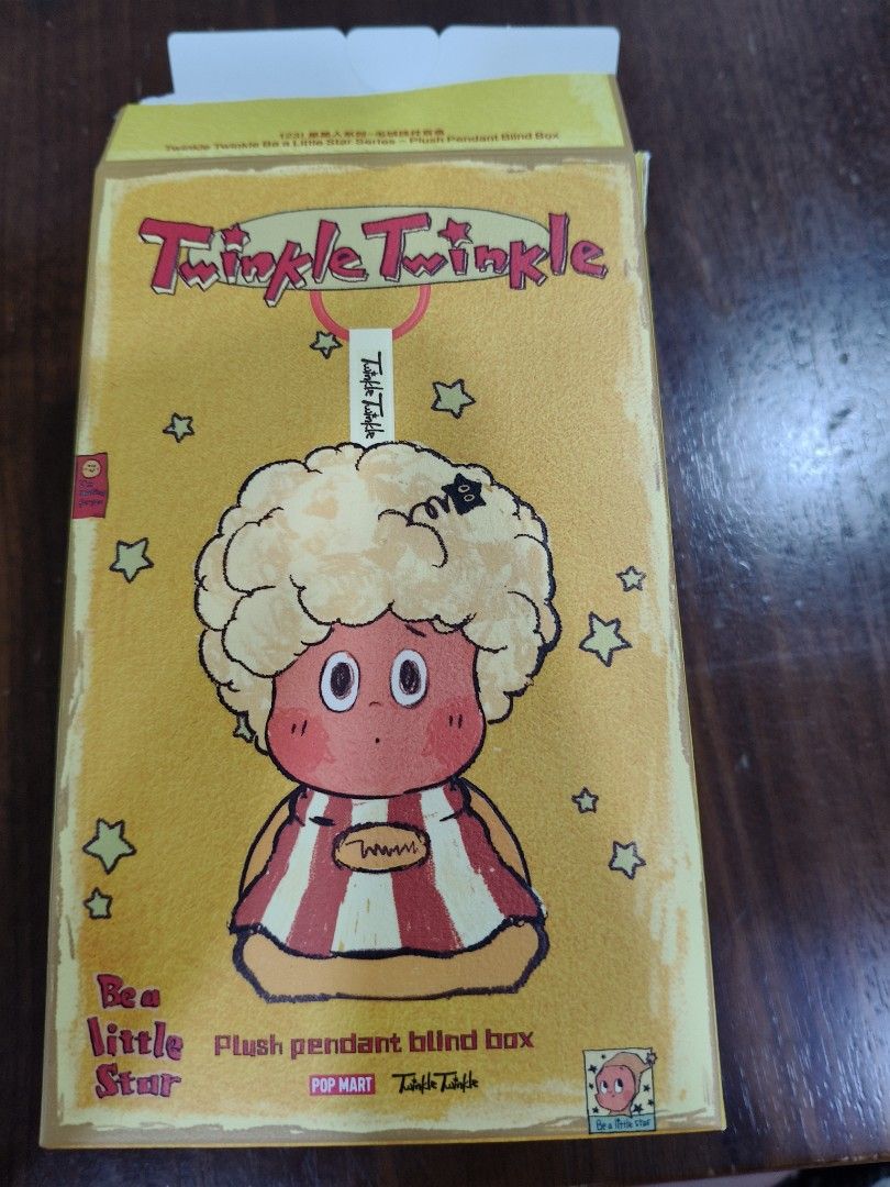 Bad Temper Pop Mart Twinkle Twinkle Plush Pendant Blind Box, Hobbies ...