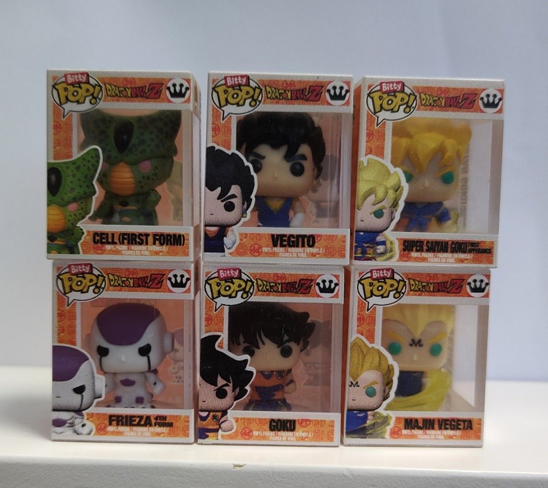 Bitty Pop! Dragon Ball Z Figures - Cell, Vegito, Goku, etc., Hobbies ...