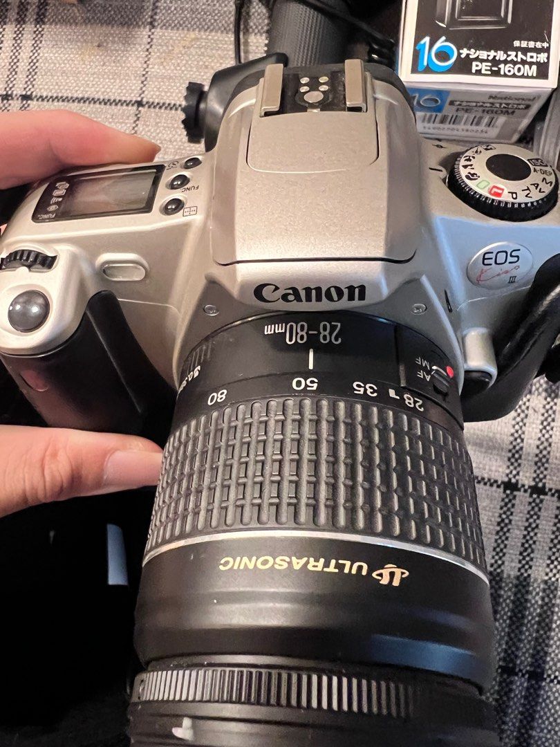 Canon EOS Kiss III Camera with Lens, Photography, Cameras on Carousell