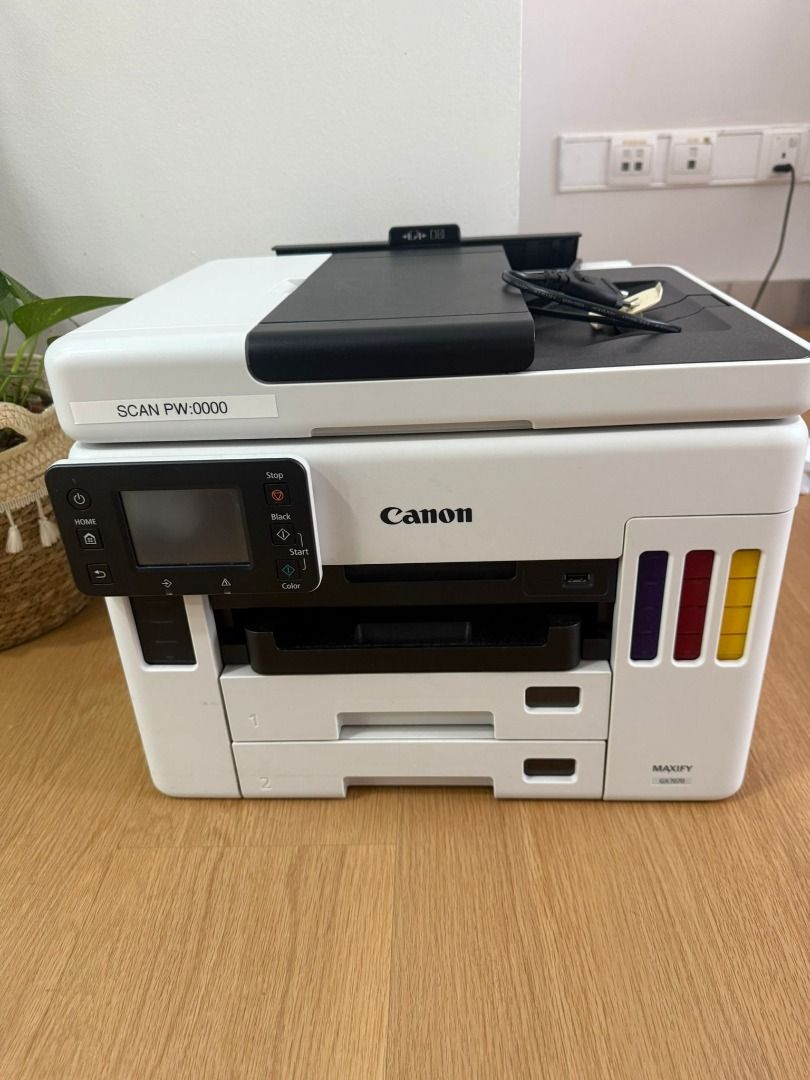 Canon MAXIFY GX7070 Ink Tank Printer, Computers & Tech, Printers ...