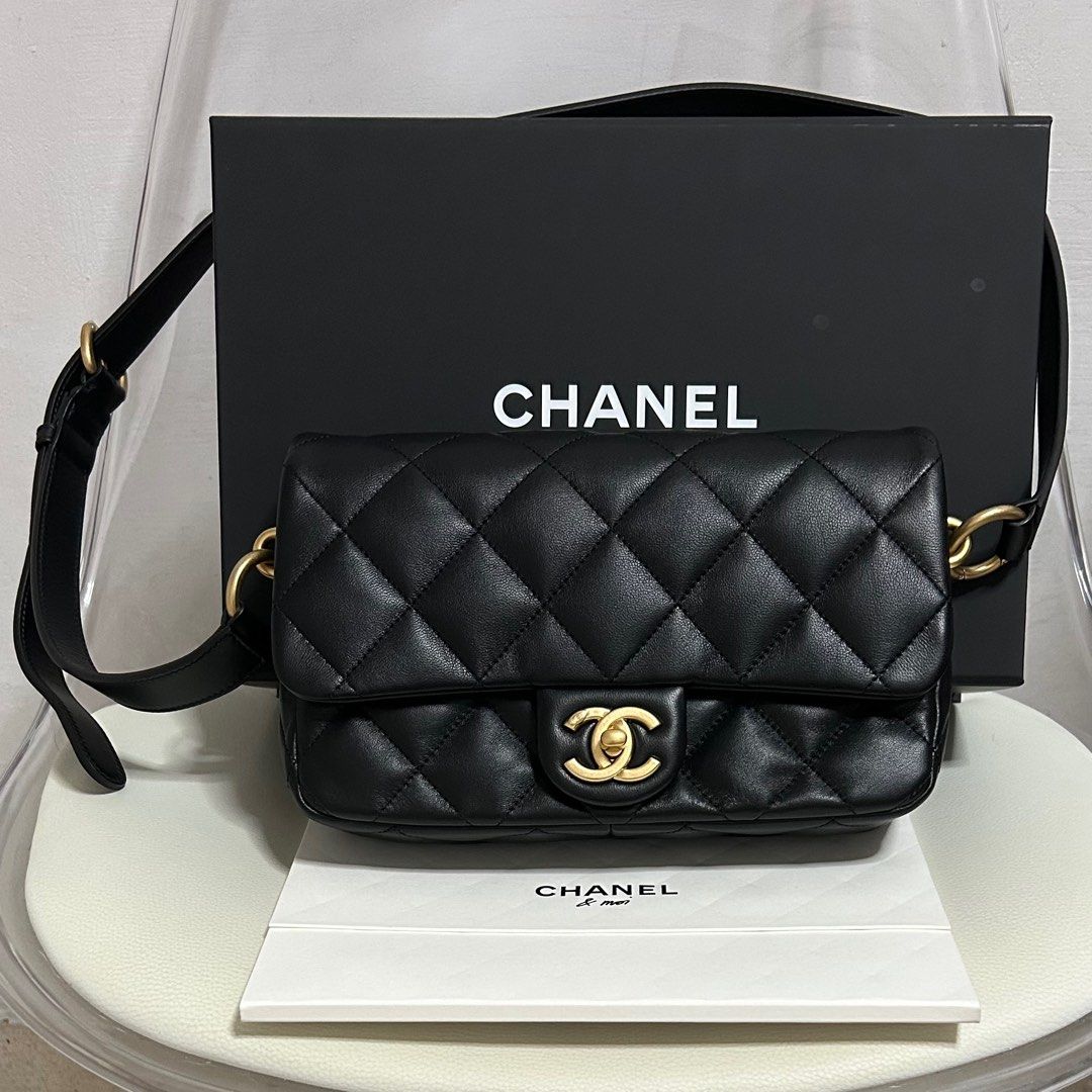 Chanel Small Flap Bag 💯New, Luxury, Bags & Wallets on Carousell