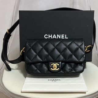 Chanel Mini Black Velvet Pearl Flap Bag, Luxury, Bags & Wallets on ...