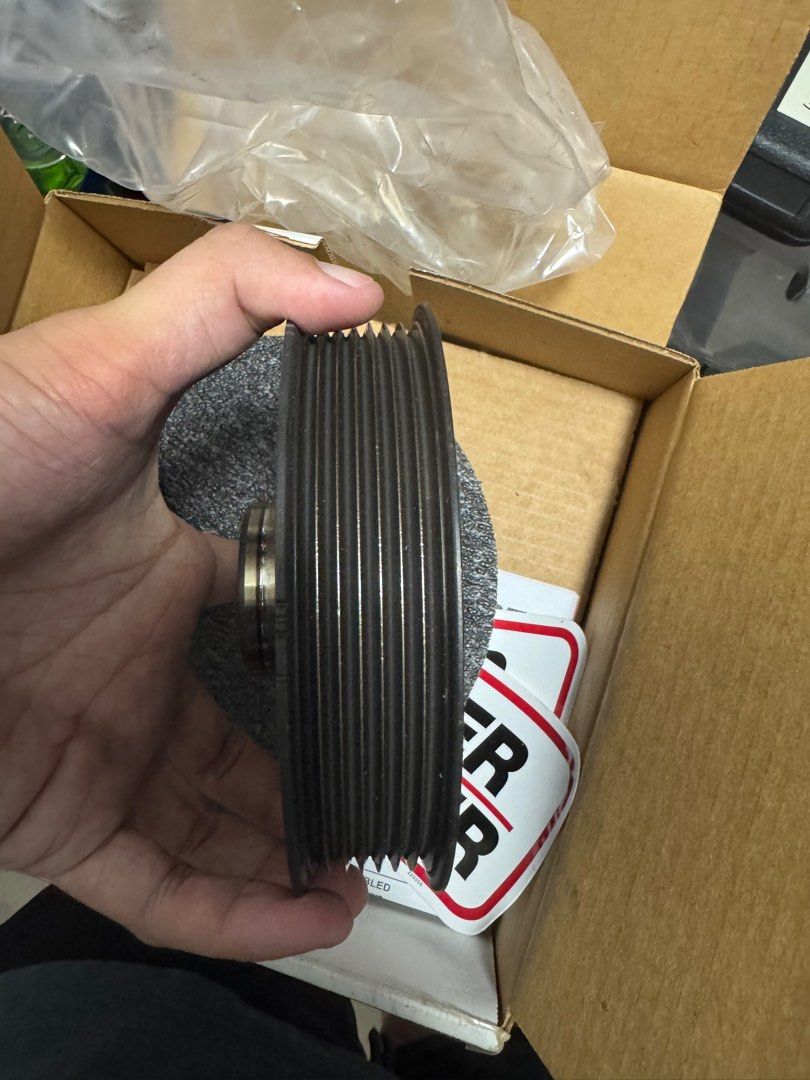Civic Type R FD2R Crank Pulley, Car Accessories, Accessories on Carousell