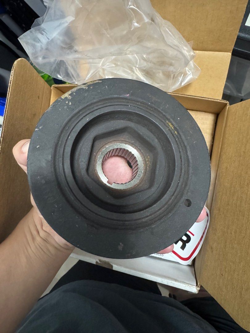 Civic Type R FD2R Crank Pulley, Car Accessories, Accessories on Carousell