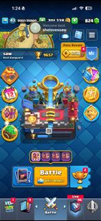 Clash royale Ultimate champion account., Video Gaming, Gaming ...