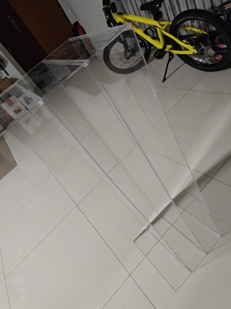 Clear Acrylic Display Shelf, Furniture & Home Living, Furniture ...