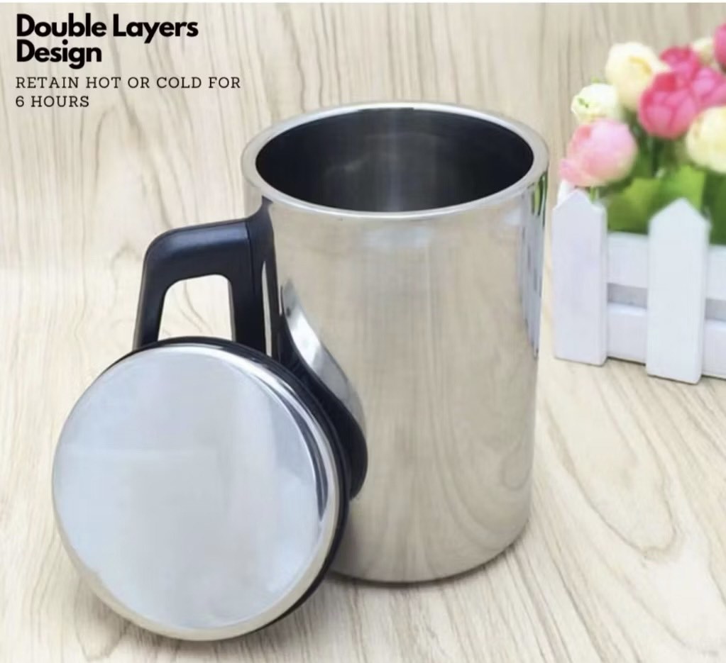 Clearance- Stainless Steel Double layer Thermal Travel Mug Insulated ...