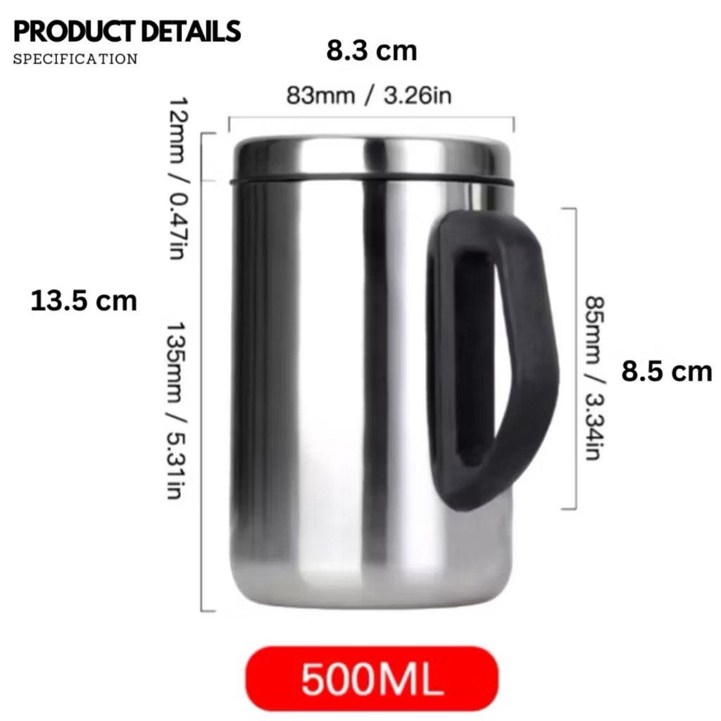 Clearance- Stainless Steel Double layer Thermal Travel Mug Insulated ...