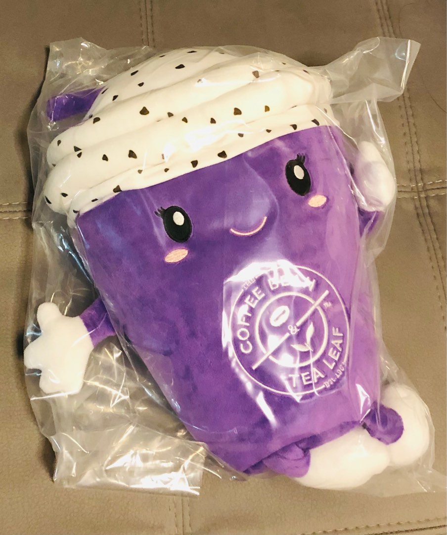 Coffee Bean & Tea Leaf Cuddle Cutie Plushie with Blanket, Hobbies ...