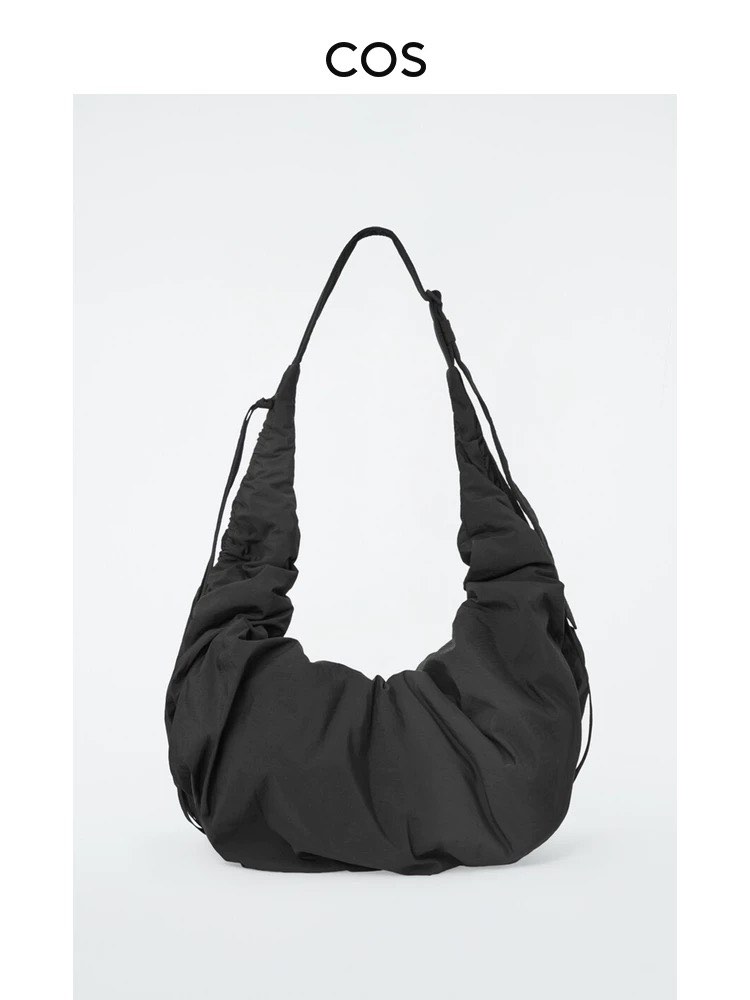 COS Padded Shoulder Bag - Black, Women's Fashion, Bags & Wallets ...