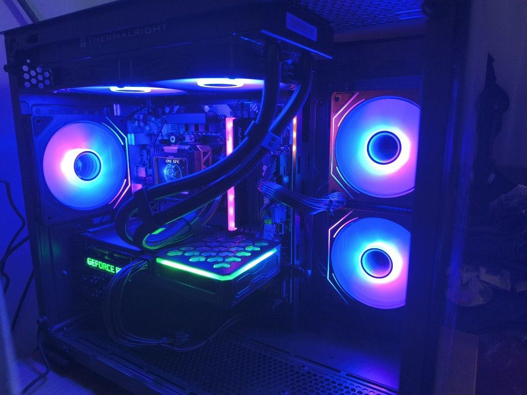 Custom Gaming PC with RGB Lighting, Computers & Tech, Desktops on Carousell