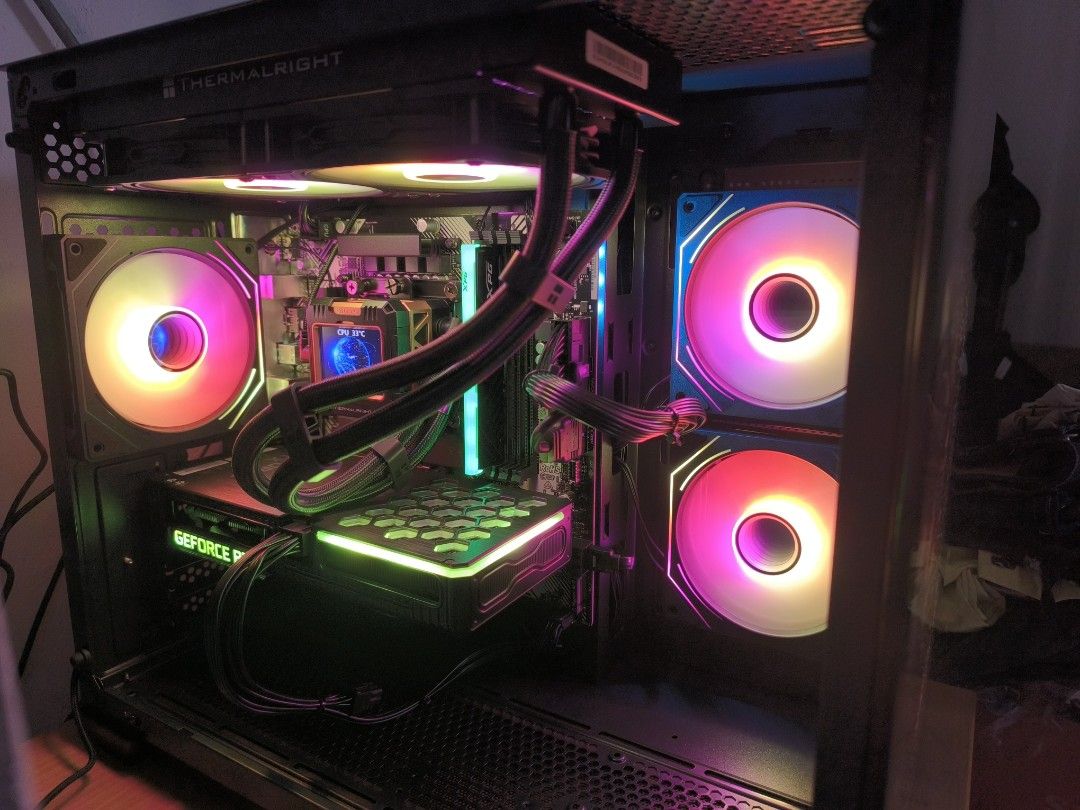 Custom Gaming PC with RGB Lighting, Computers & Tech, Desktops on Carousell
