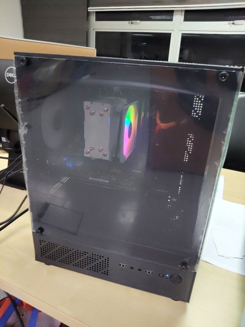 PC Desktop Gaming Ryzen 5 5600 with RGB Lighting, Computers & Tech ...