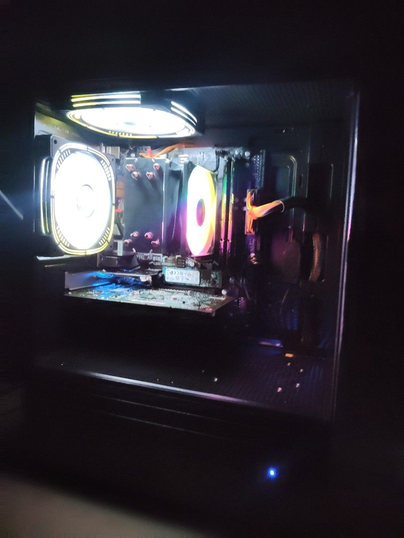 PC Desktop Gaming Ryzen 5 5600 with RGB Lighting, Computers & Tech ...