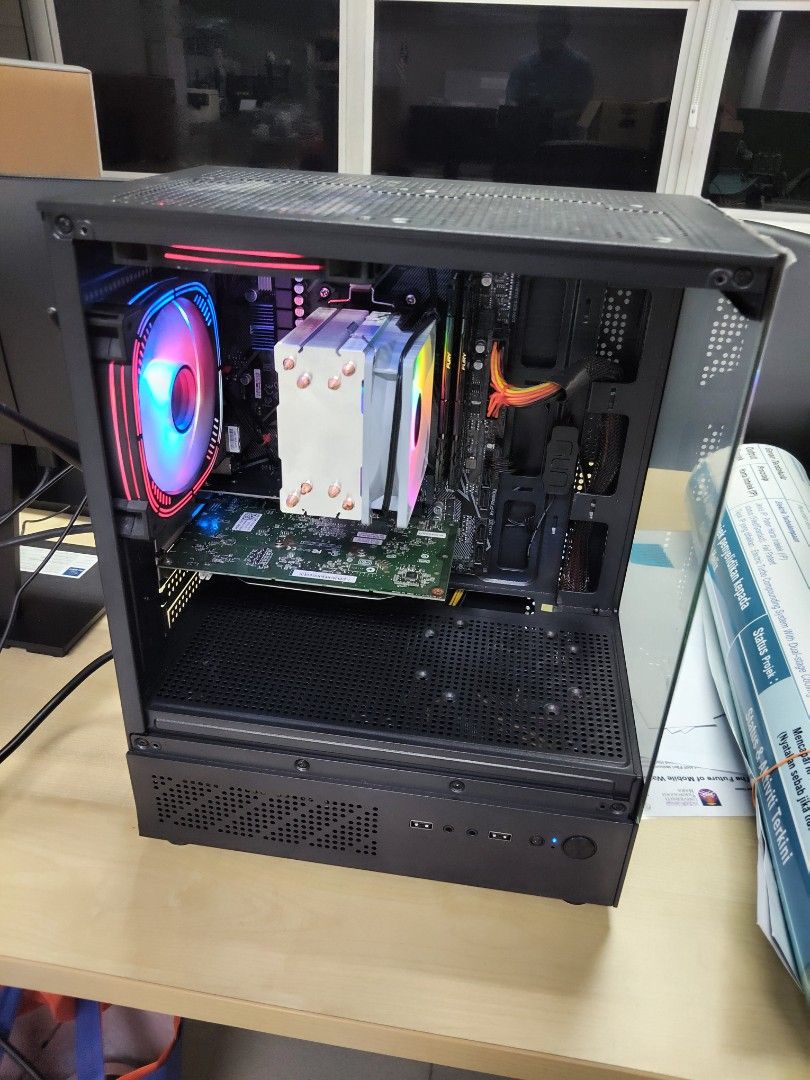 PC Desktop Gaming Ryzen 5 5600 with RGB Lighting, Computers & Tech ...