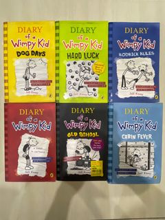 Diary of a Wimpy Kid Book Set, Hobbies & Toys, Books & Magazines ...