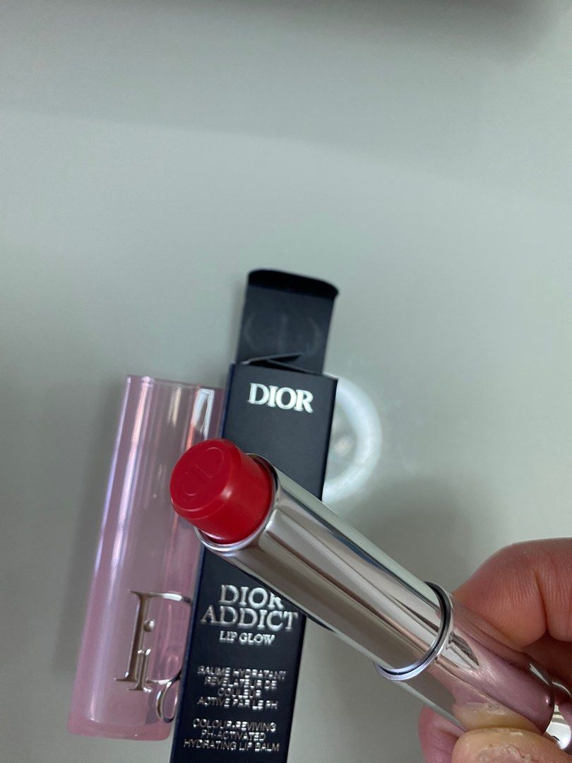 Dior Addict Lip Glow 033 Coral Pink, Beauty & Personal Care, Face ...