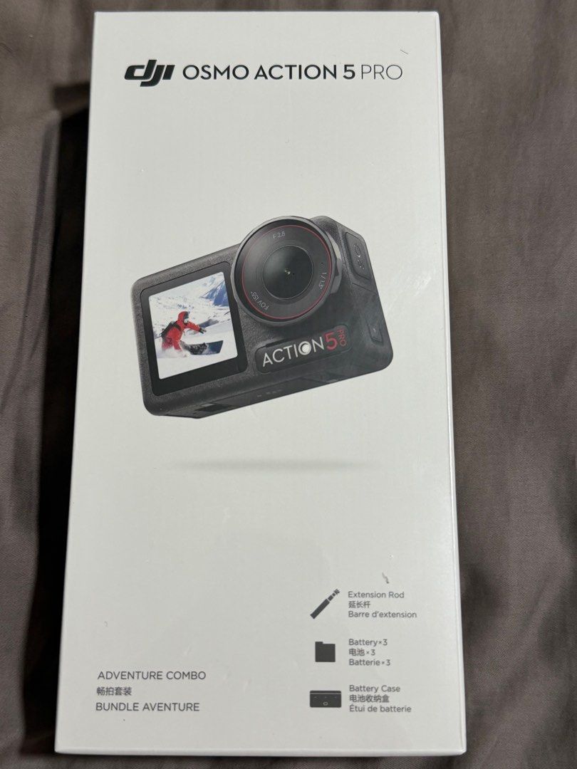 DJI Osmo Action 5 Pro Adventure Combo - Brand New, Photography, Cameras ...