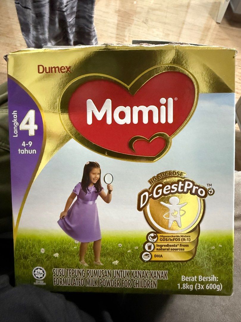 Dumex Mamil 4 Milk Powder (1.8kg), Babies & Kids, Nursing & Feeding ...