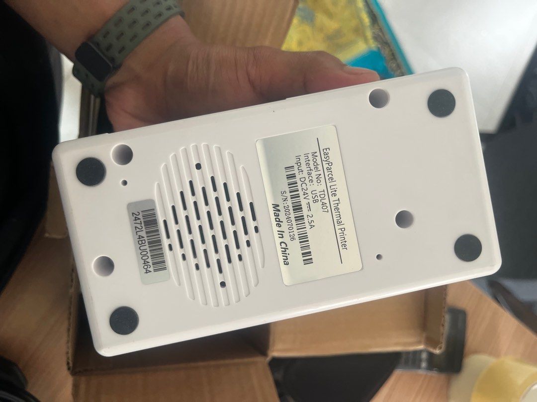 EasyParcel Lite Thermal Printer TDL407, Computers & Tech, Printers ...