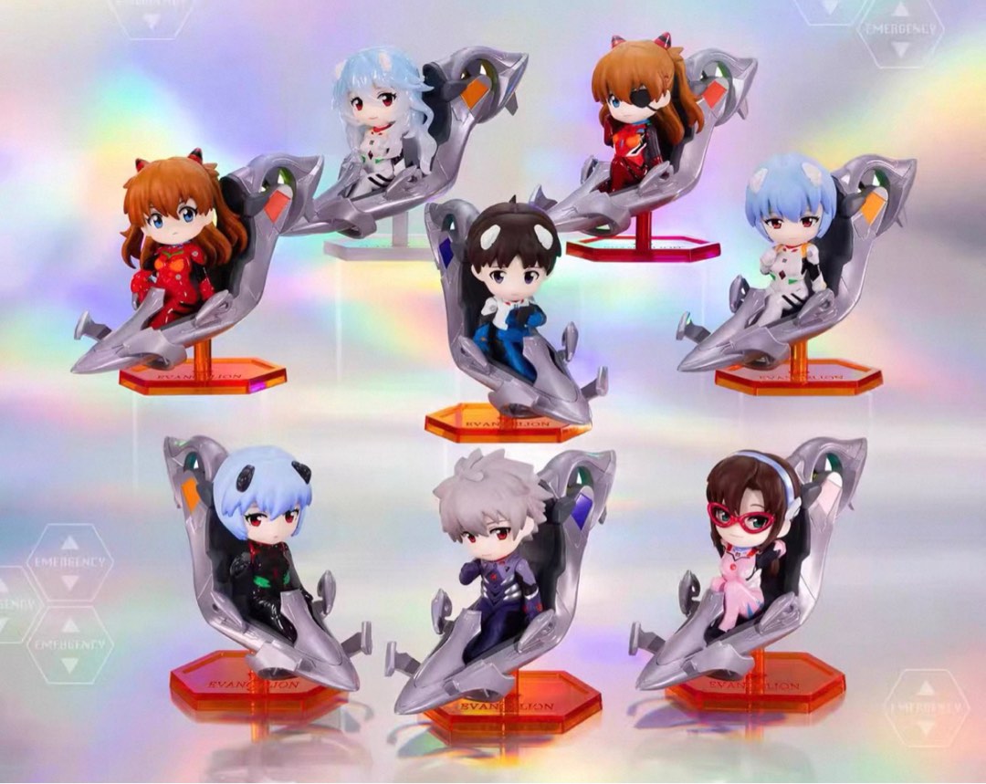 POPMART X Evangelion official licensed blind box, Hobbies & Toys, Toys ...