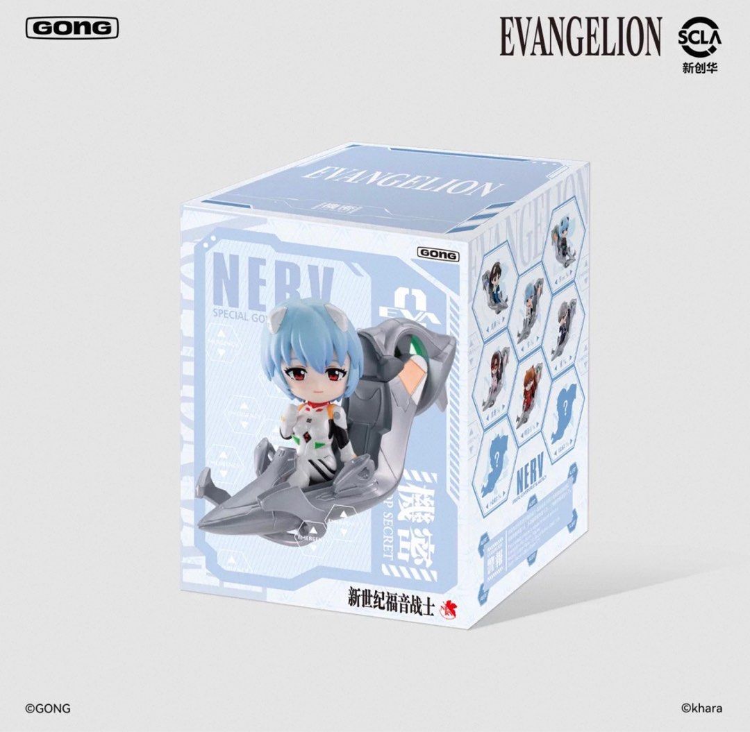 POPMART X Evangelion official licensed blind box, Hobbies & Toys, Toys ...
