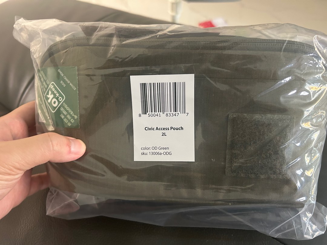 Evergoods Civic Access Pouch 2L - OD Green (CAP2), Men's Fashion, Bags ...