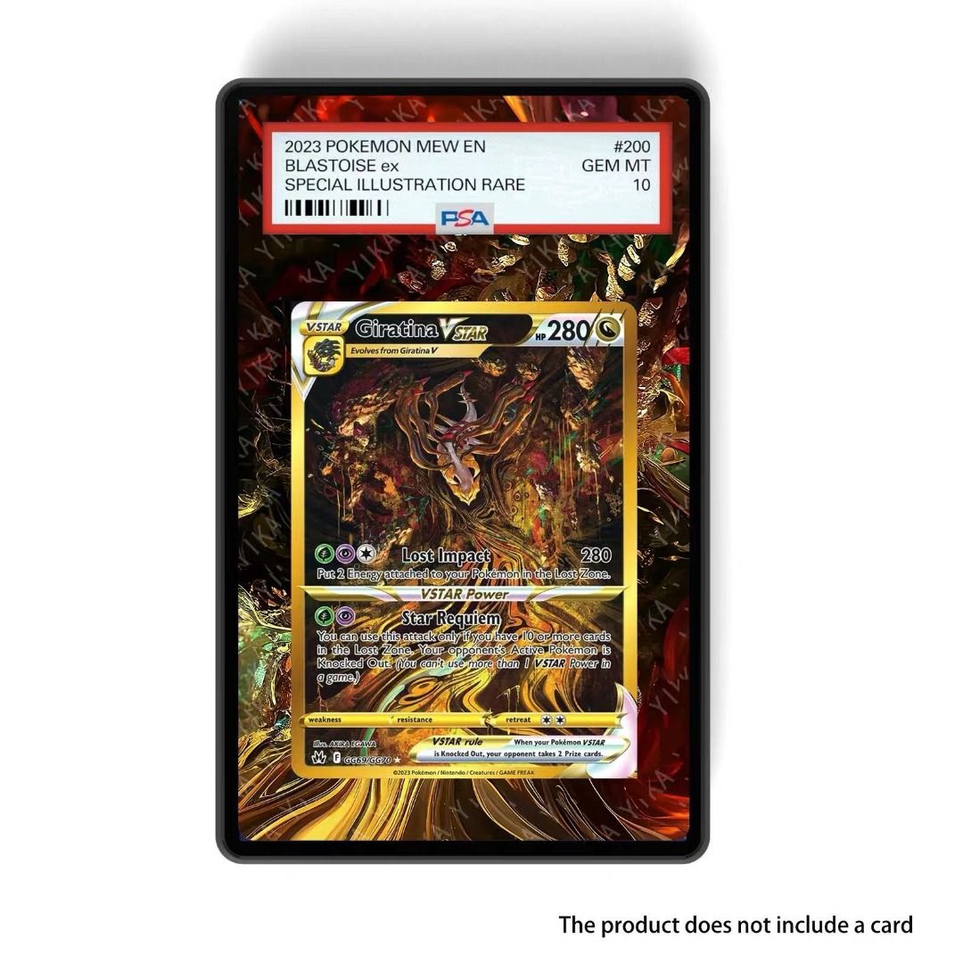 Extended Art For Golden Giratina VSTAR #GG69 Pokemon Crown Zenith RAW ...