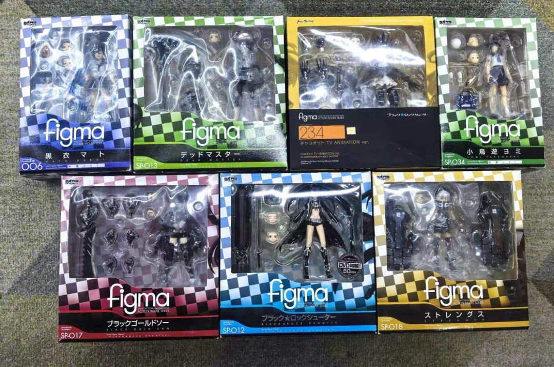 Figma Black Rock Shooter SP-006 SP-013 SP-017 SP-034 SP-012 SP-018 ...