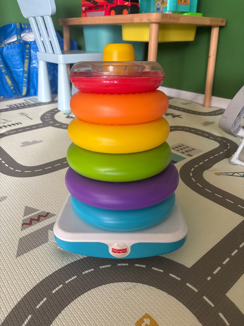 Fisher-Price Rock-a-Stack Toy, Babies & Kids, Infant Playtime on Carousell