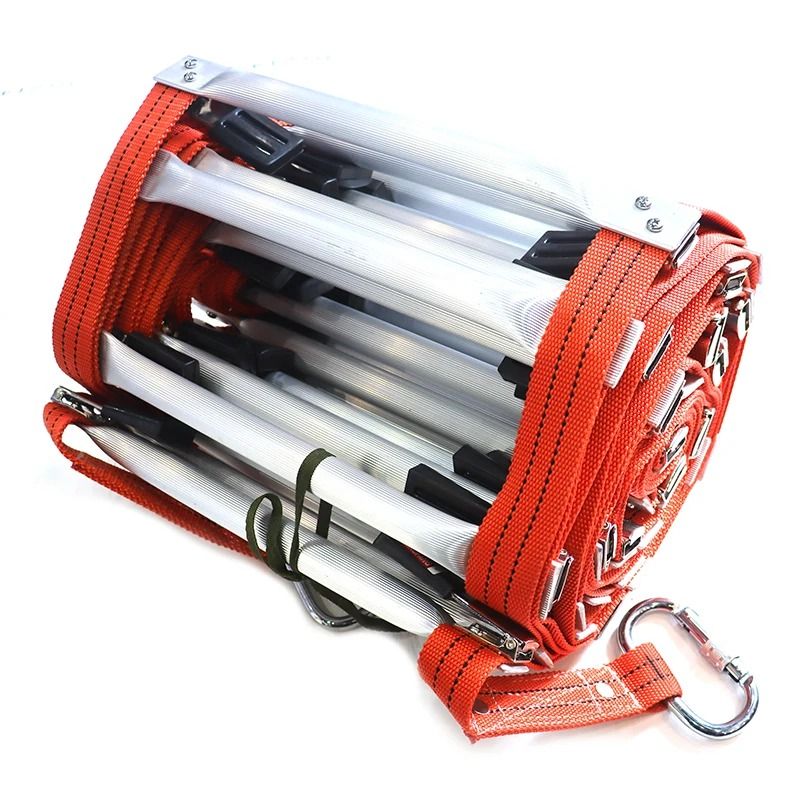 Foldable Fire Escape Ladder Emergency Rescue Climbing Balcony ...